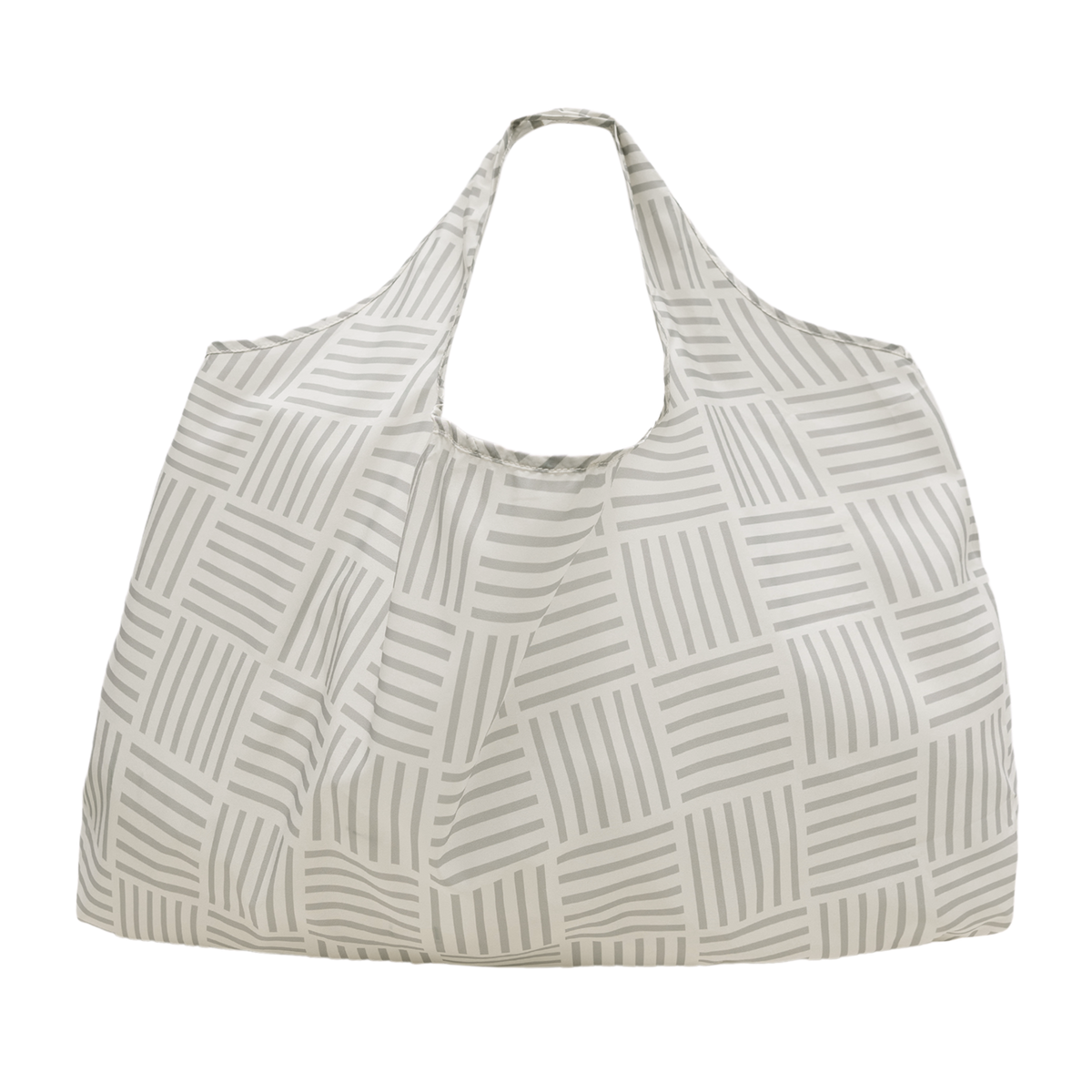 Large Reusable Tote (Interlace Grey) – The Paper Bunny