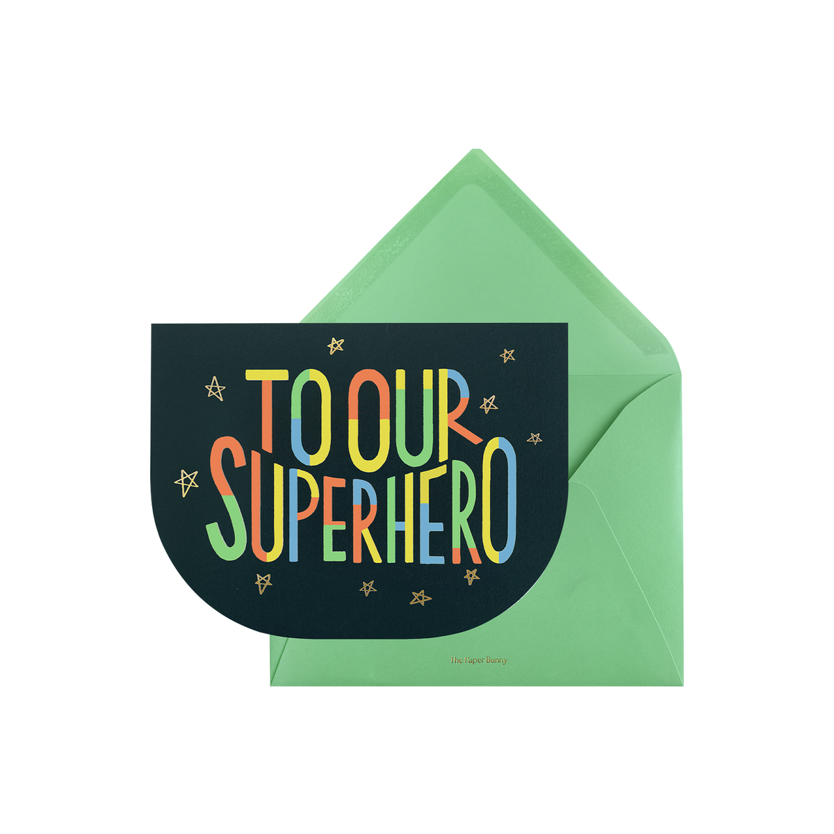 Superhero Card – The Paper Bunny