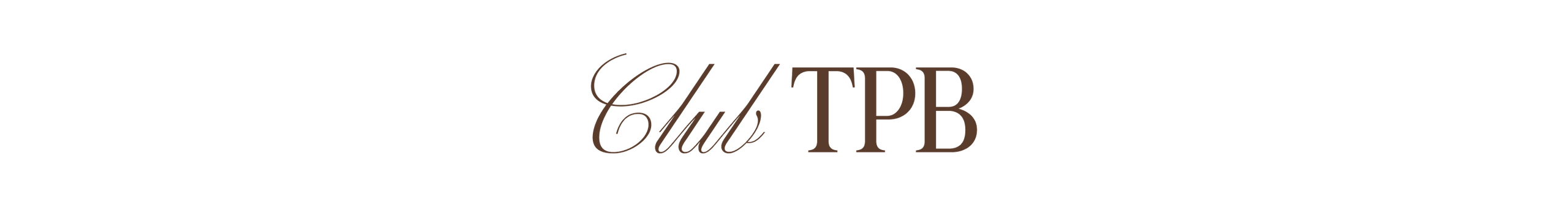 Club TPB – The Paper Bunny