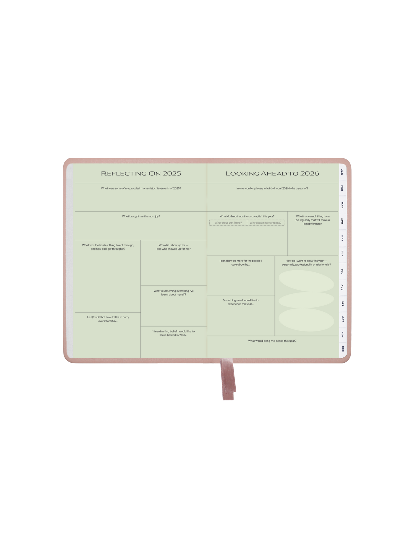 2026 Planner Compact (Clay) – The Paper Bunny