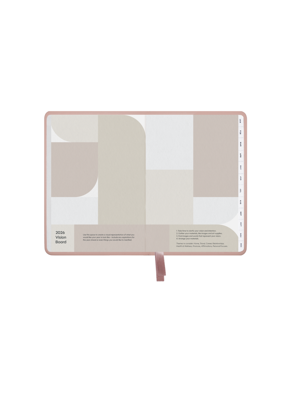 2026 Planner Compact (Clay) – The Paper Bunny