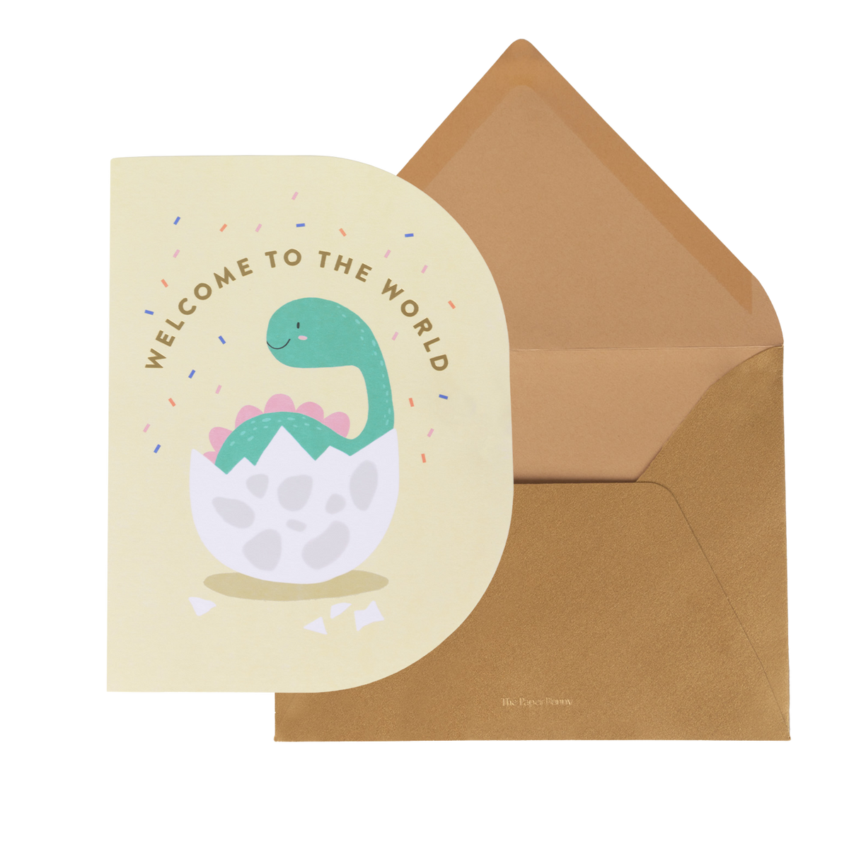 Welcome To The World Greeting Card (Long Neck) – The Paper Bunny