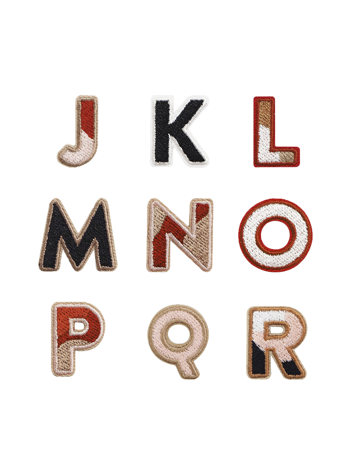 Alphabet Sticker Patches – The Paper Bunny