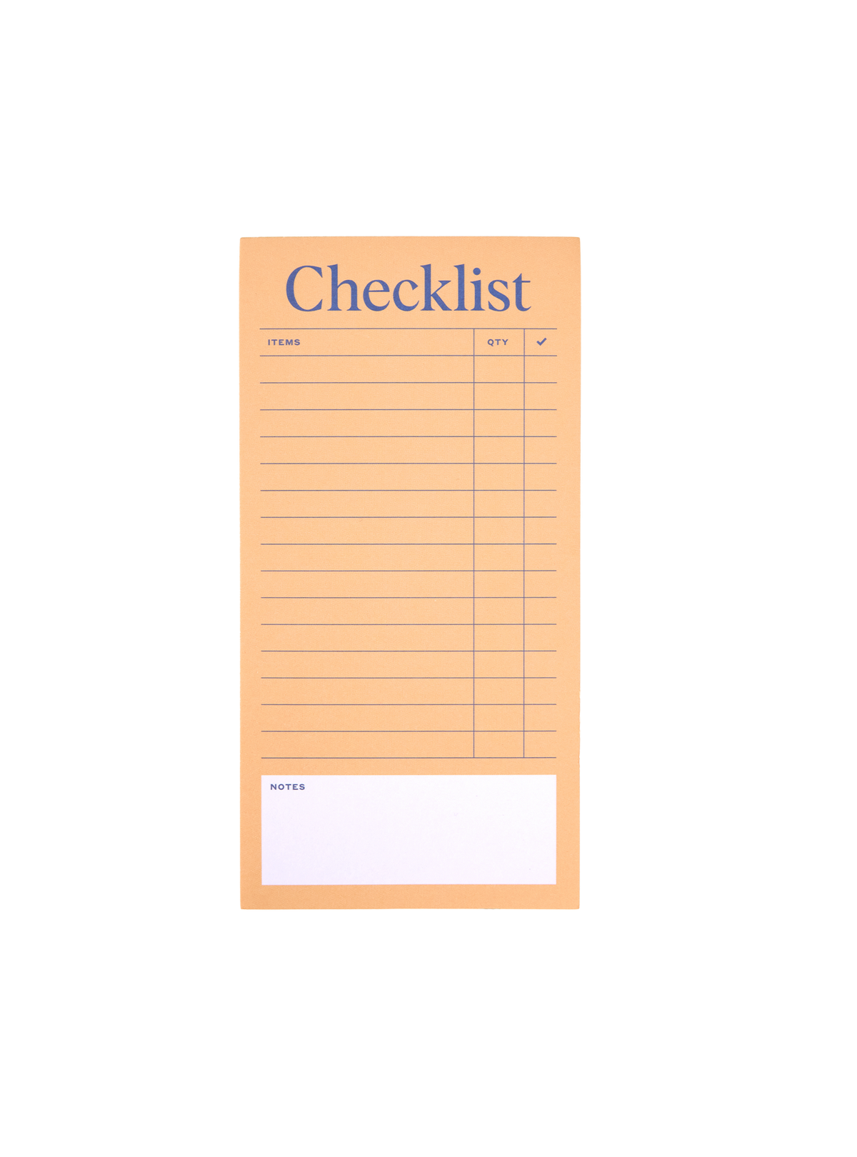 Checklist Notepad – The Paper Bunny