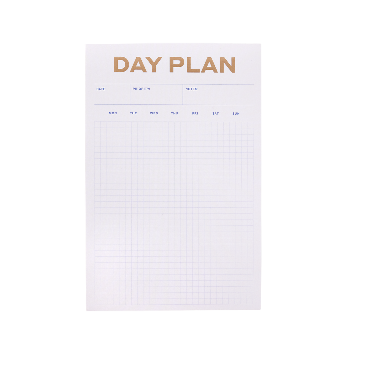 Day Plan Notepad – The Paper Bunny