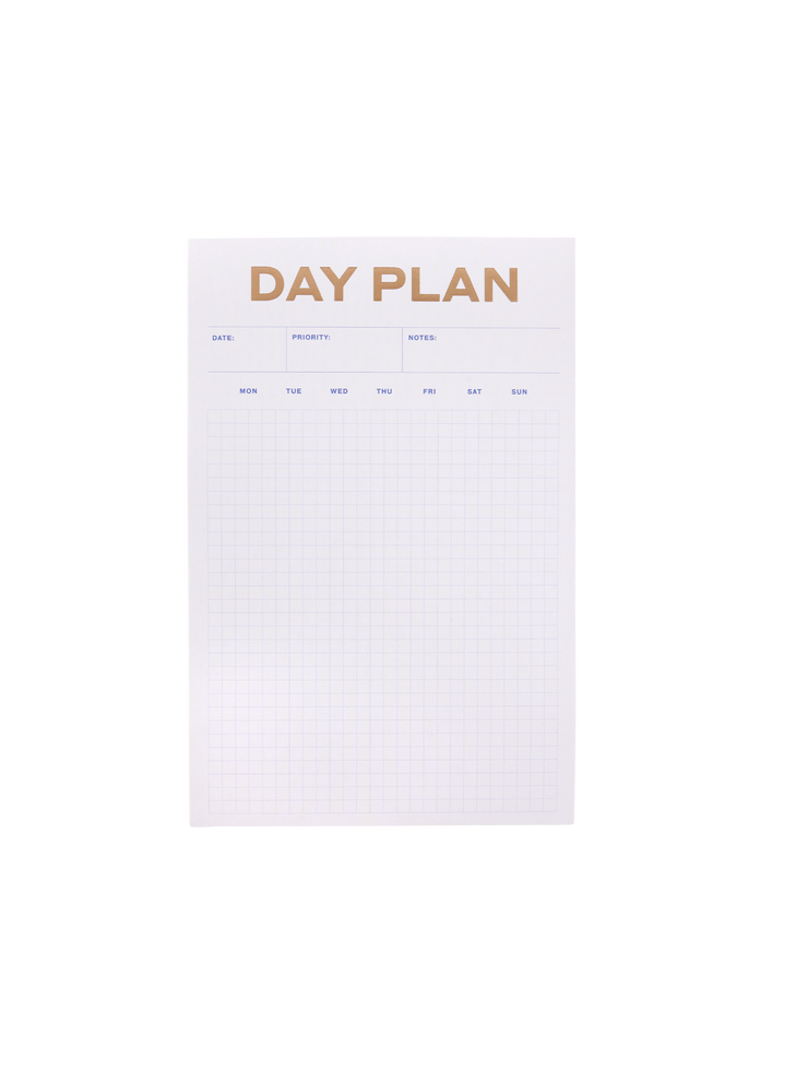 Day Plan Notepad – The Paper Bunny
