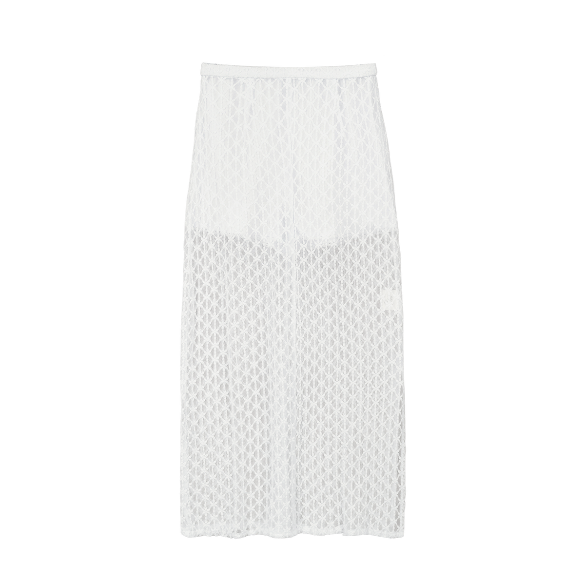Lace Column Skirt (Eggshell) – The Paper Bunny
