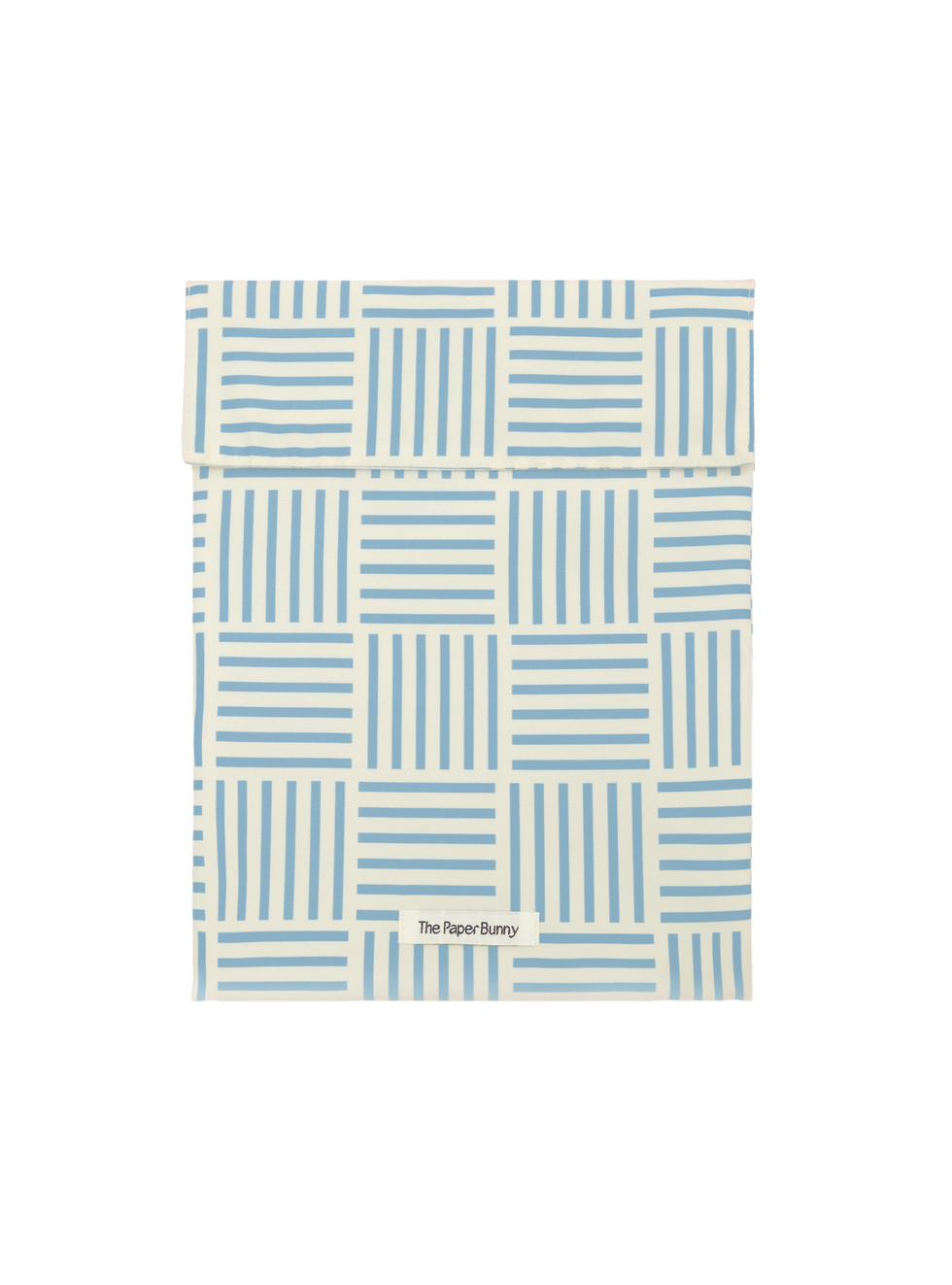 Large Pocket Pouch (Interlace Blue) – The Paper Bunny