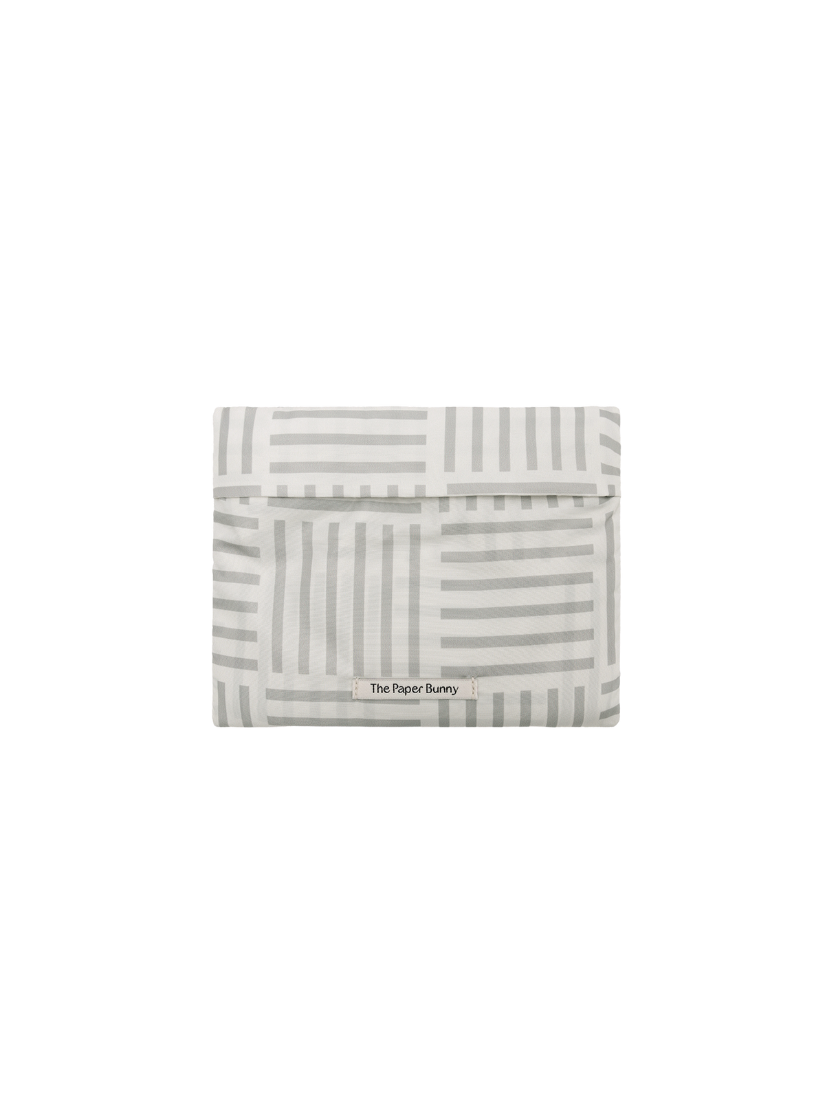 Large Reusable Tote (Interlace Grey) – The Paper Bunny