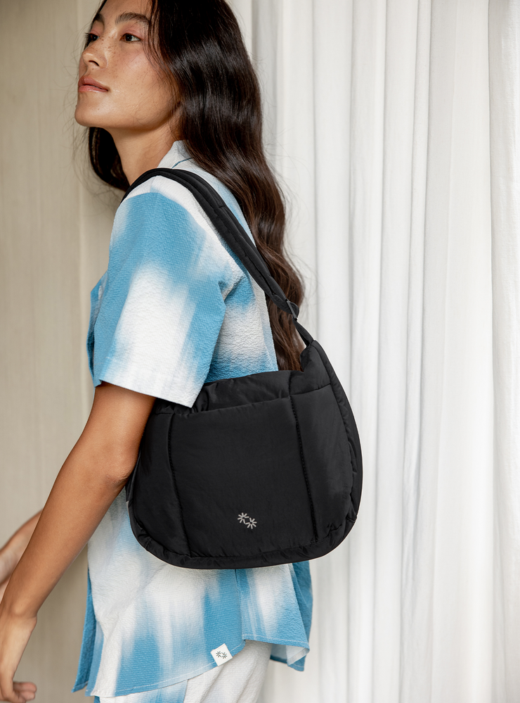 Puffer Swing (Gloss Raven) – The Paper Bunny