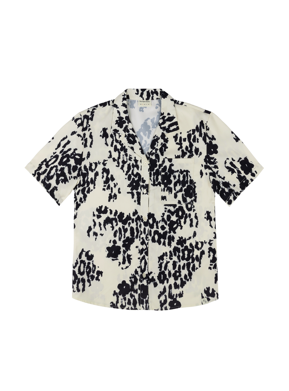 Resort Shirt (Mirage Monochrome) – The Paper Bunny