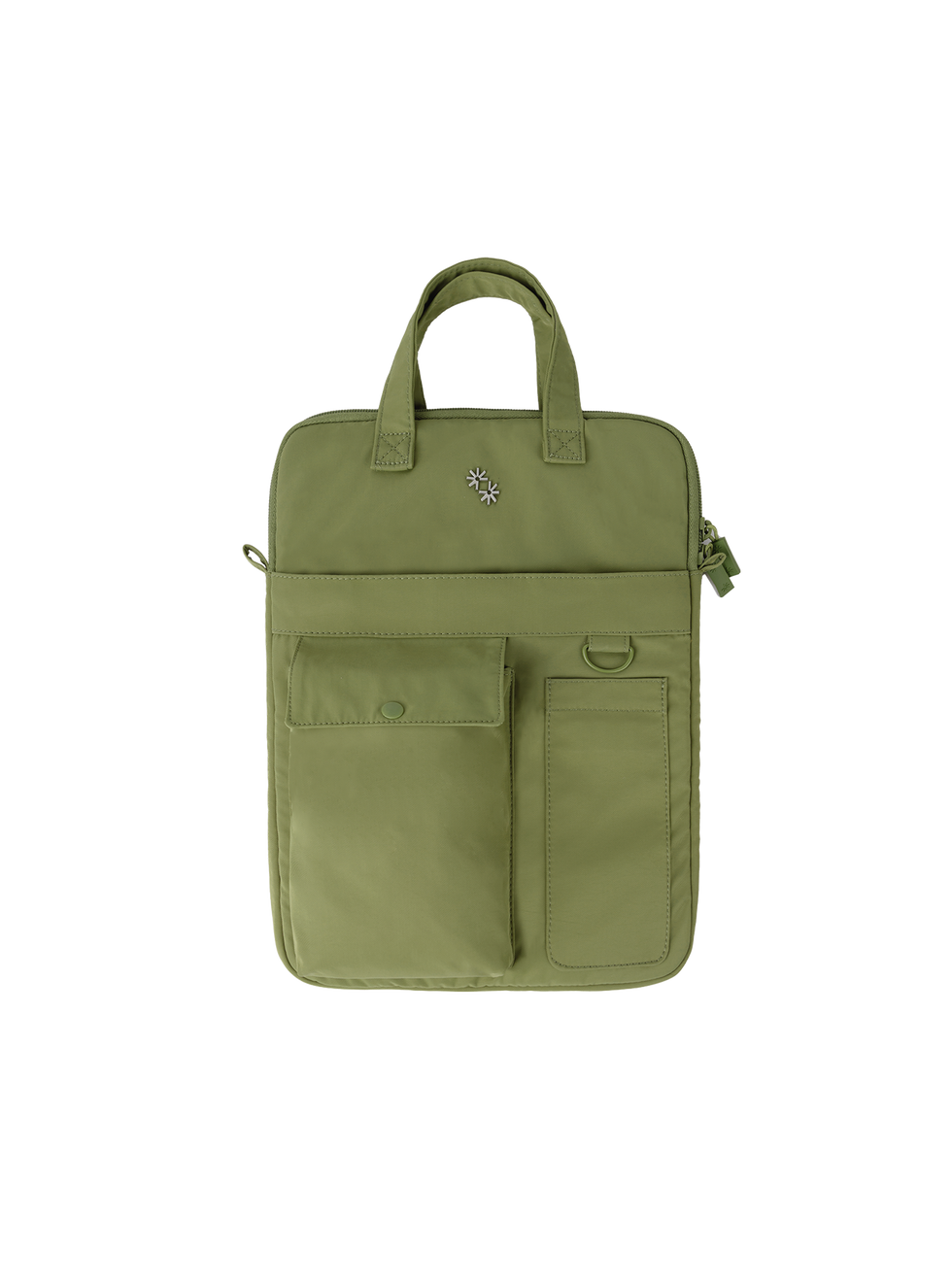 Utility Laptop Bag 15" (Recraft Gloss Matcha) – The Paper Bunny