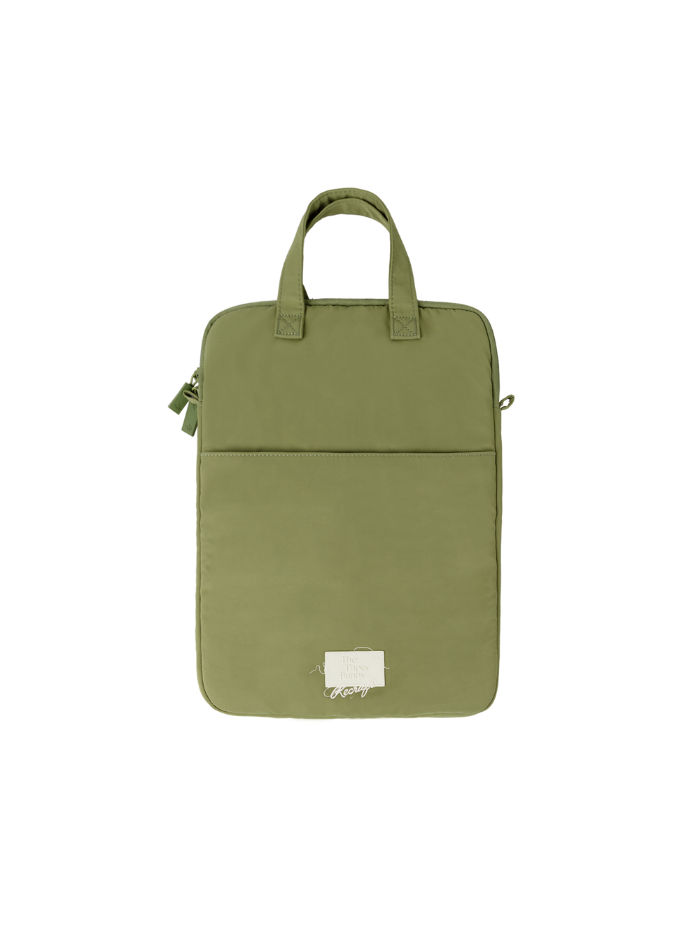 Utility Laptop Bag 15" (Recraft Gloss Matcha) – The Paper Bunny