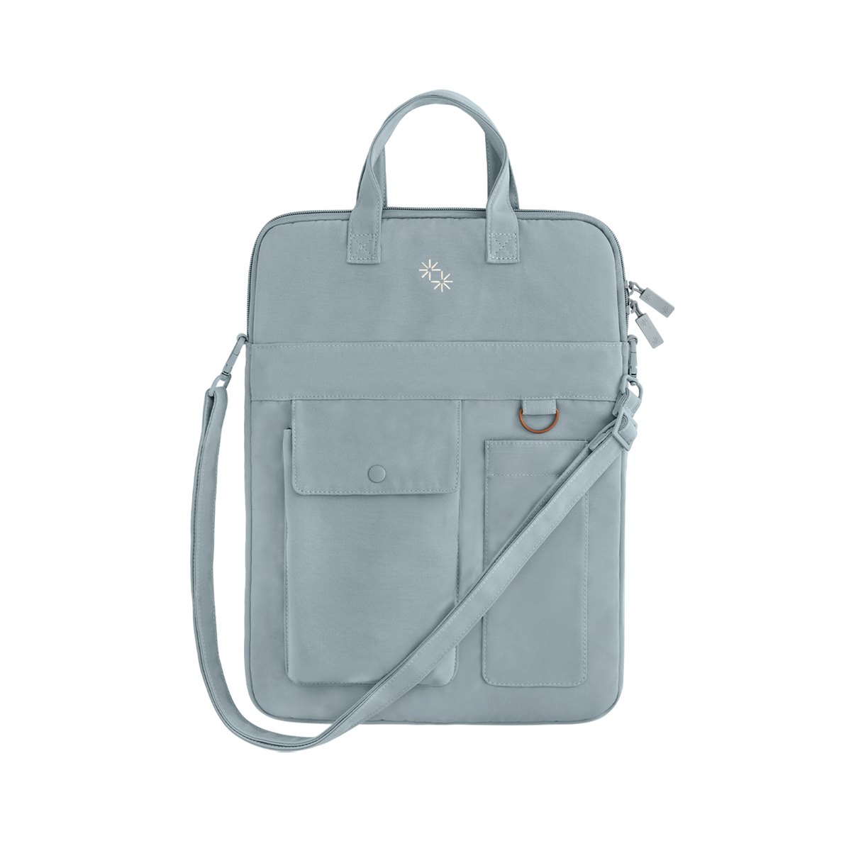 Utility Laptop Bag 15" (Ash Blue) – The Paper Bunny