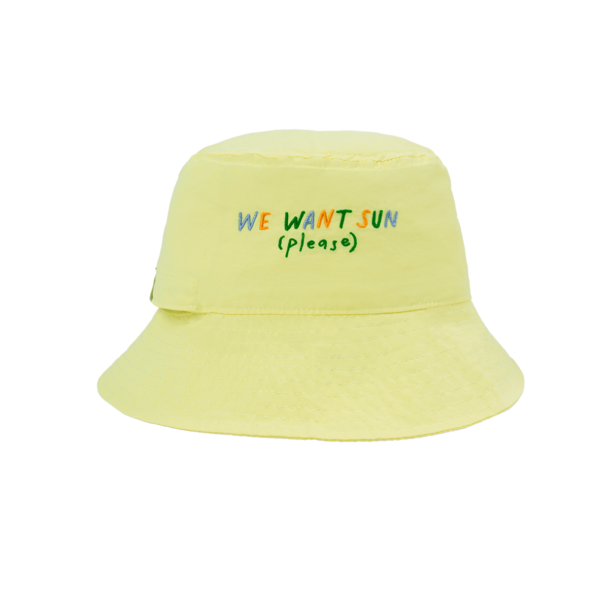 Kids Pocket Bucket Hat (We Want Sun) – The Paper Bunny