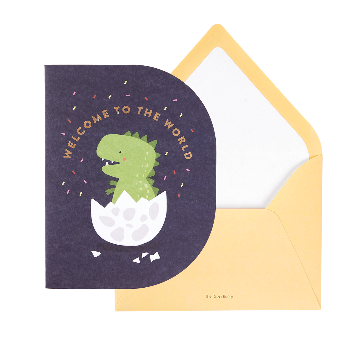 Welcome To The World Greeting Card – The Paper Bunny